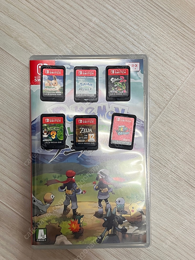 닌텐도 스위치 게임칩 판매 (젤다, 마리오, 포켓몬, ... | Wii | 중고나라