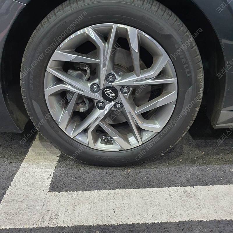 소나타 DN8 17인치 순정 휠타이어 (tpms X) | 휠/타이어 | 중고나라