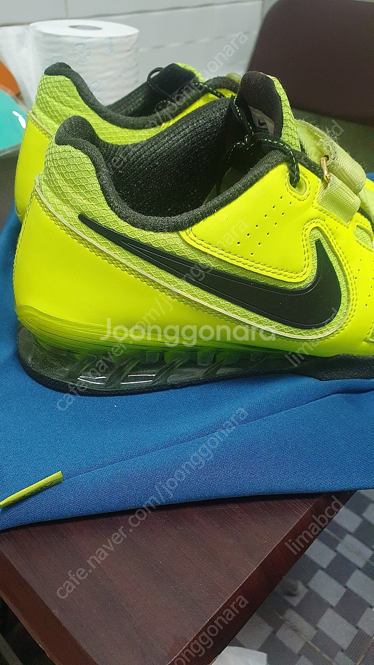 나이키 역도화 로말레오2 형광 255mm | 헬스용품 | 중고나라