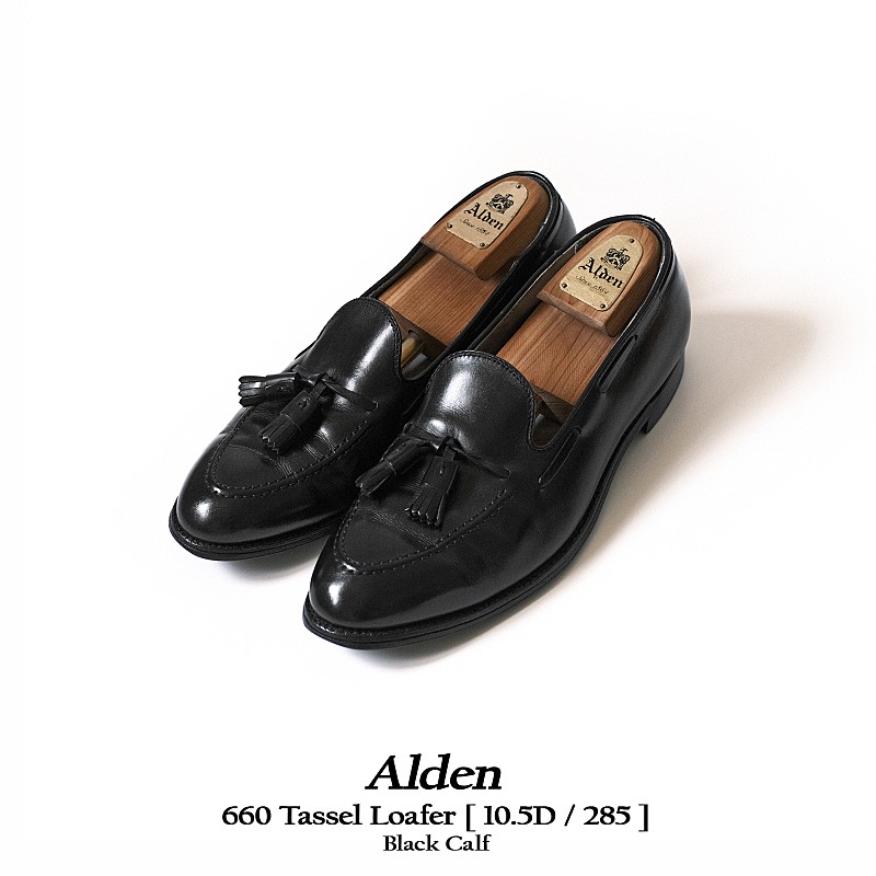 알든 660 10.5D 블랙 카프 테슬로퍼 | 구두/로퍼 | 중고나라