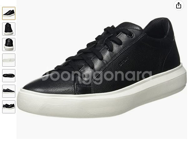 제옥스 남성 스니커즈 블랙 EU 41 운동화기준 270... | 남성의류 | 중고나라