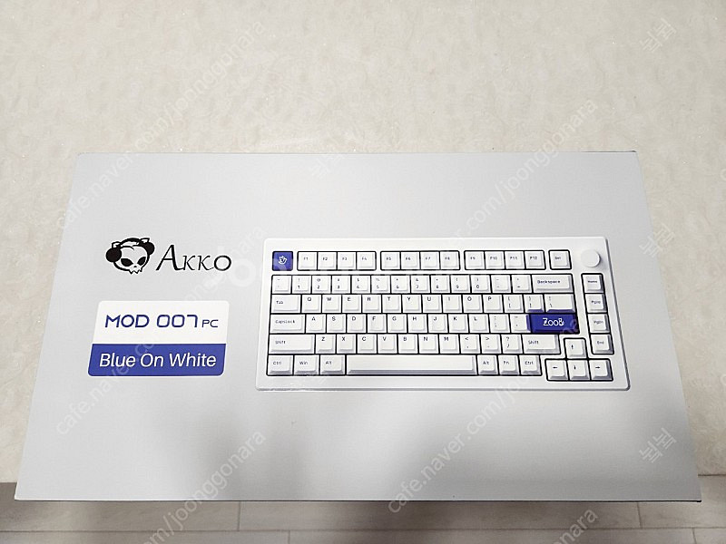 akko MOD007 피아노축 키보드 미개봉 화이트 | 키보드/마우스/스피커 | 중고나라