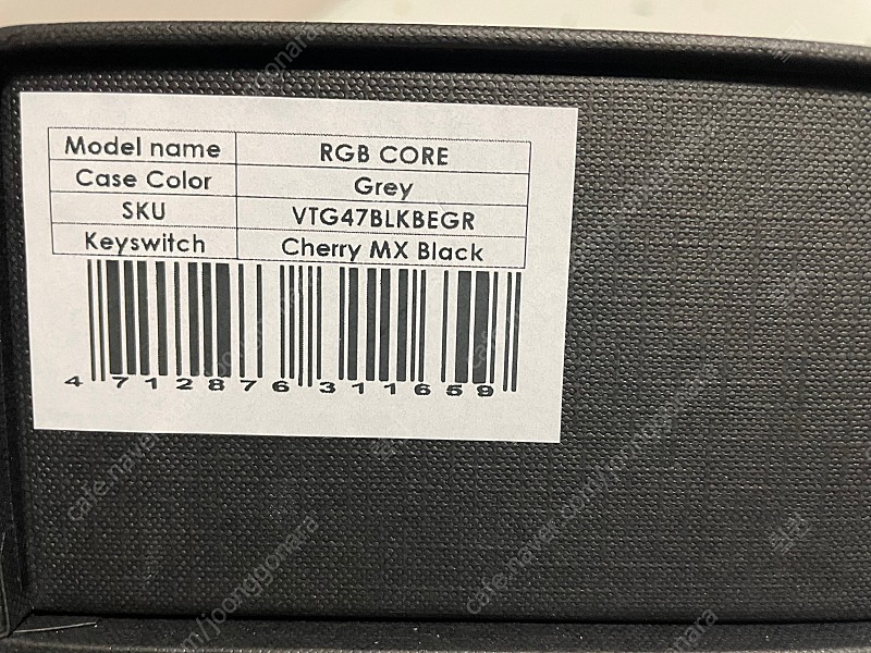 볼텍스 코어 vortex core rgb 흑축 판매합니... | 키보드/마우스/스피커 | 중고나라