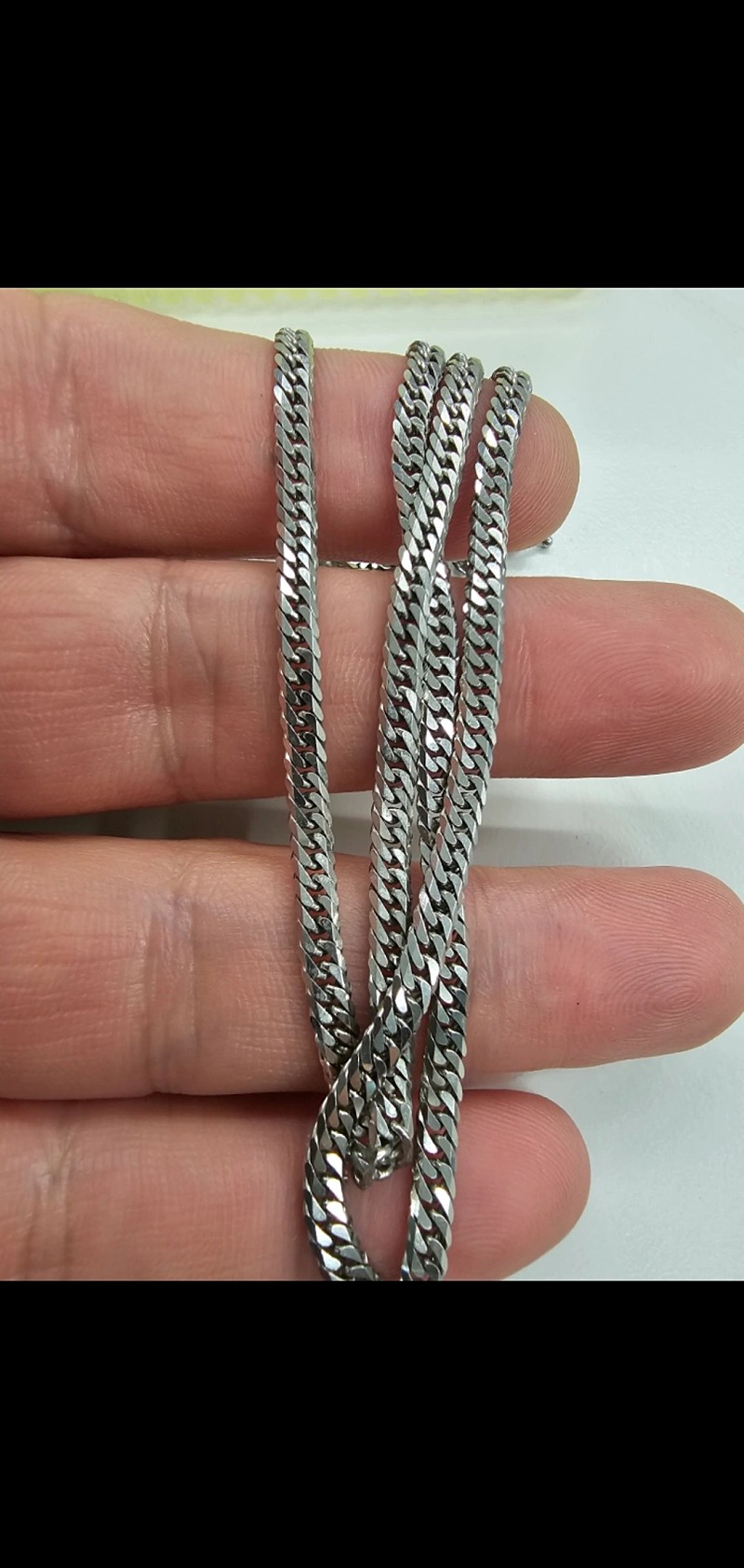 Pt850 일제 일본 백금 플래티늄 볼체인 목걸이 최고... | 반지/목걸이/귀걸이 | 중고나라