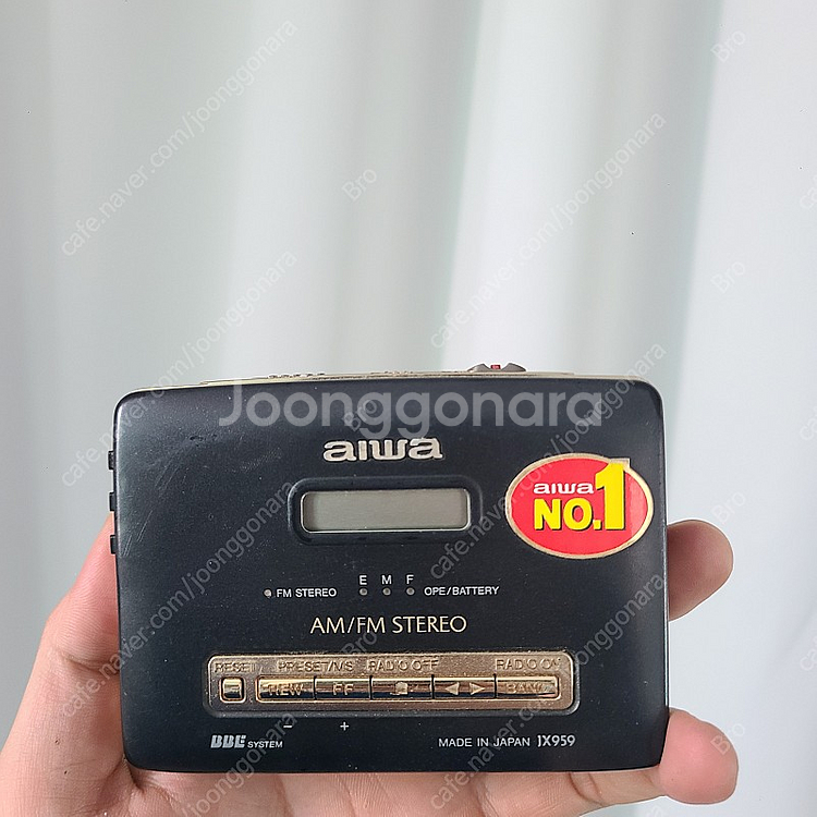 aiwa jx959 아이와 워크맨 팝니다 | 이어폰/헤드폰 | 중고나라