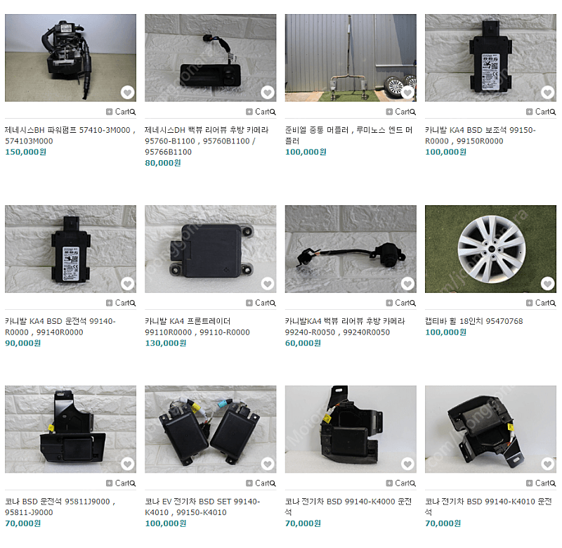 [판매] 카니발KA4 BSD 프론트레이더 백뷰 / 캡타... | 기타 부품/용품 | 중고나라