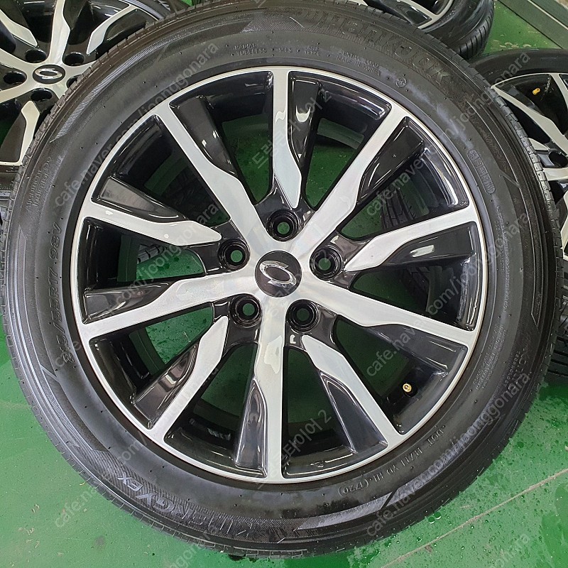 르노 SM5 TCE 블랙 폴리쉬 커스텀 제작된 휠 ... | 휠/타이어 | 중고나라