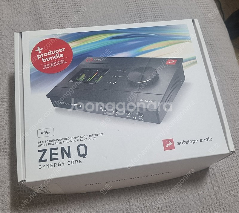 Antelope ZenQ USB 안텔롭 젠큐 USB 오... | 오디오/홈시어터 | 중고나라