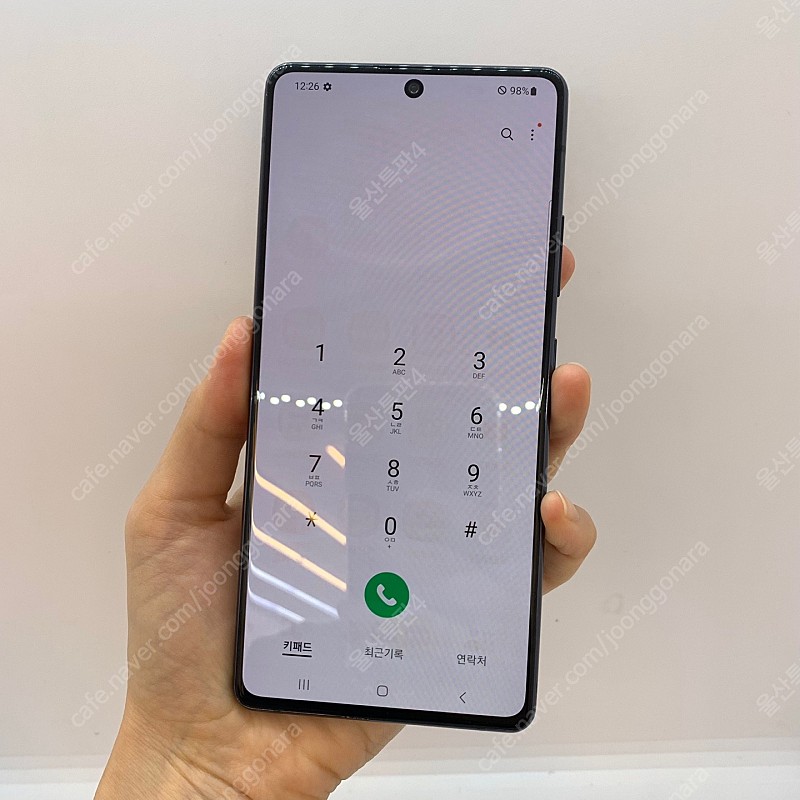 43625 기능정상 갤럭시퀀텀 (A716) 블랙 128... | 스마트폰 | 중고나라