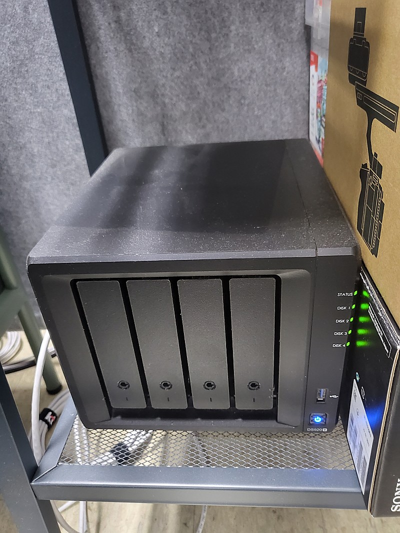 Synology DS920+ + WD RED 4TB x... | 키보드/마우스/스피커 | 중고나라