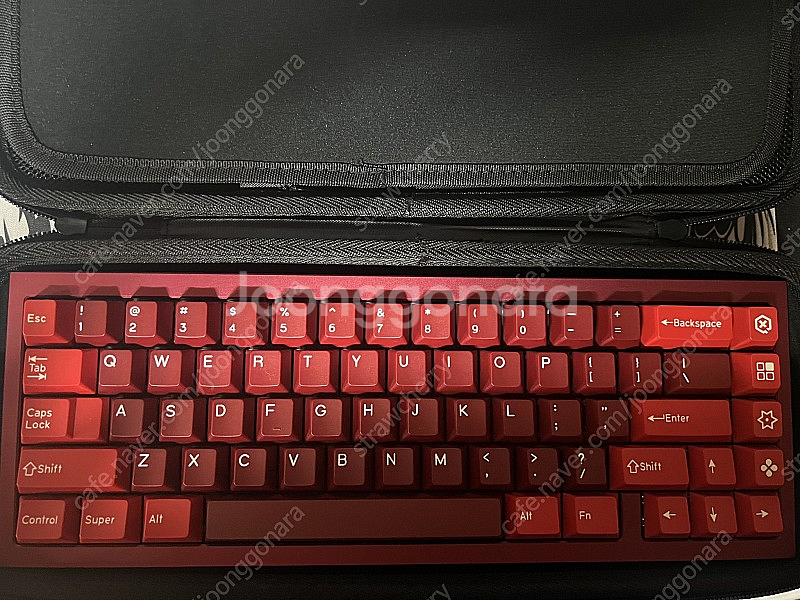 qk65 버건디레드 바다소금축 판매 | 키보드/마우스/스피커 | 중고나라