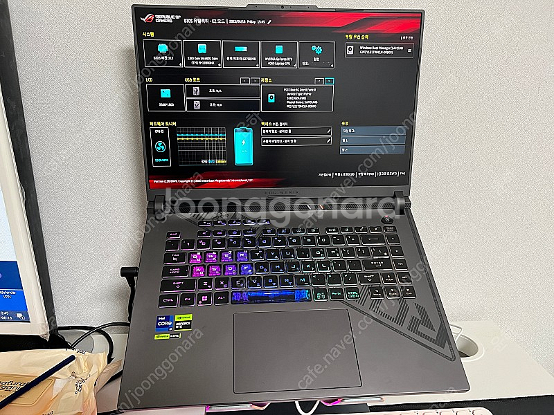 (1개월 사용)ASUS ROG 스트릭스 G16 G614 | 노트북/넷북 | 중고나라