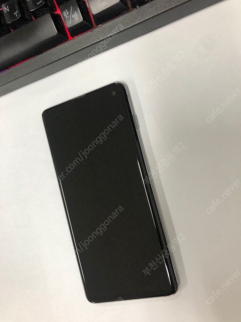 177196 SK 갤럭시S10 LTE 블랙 A급 512... | 삼성 | 중고나라