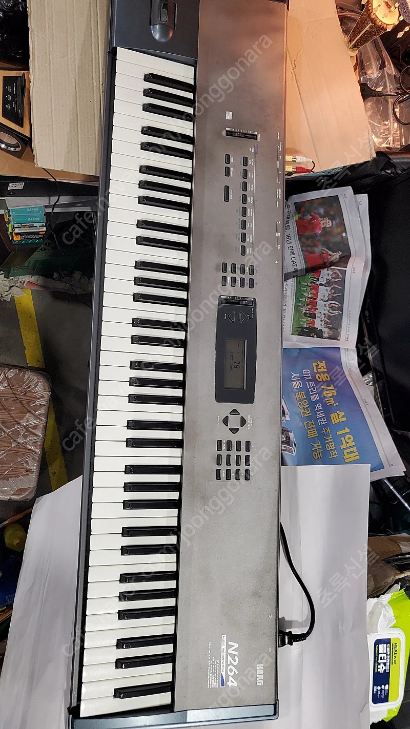 코르그 키보드 N264 =정상작동 76건반 소리양호함 ... | 건반악기 | 중고나라