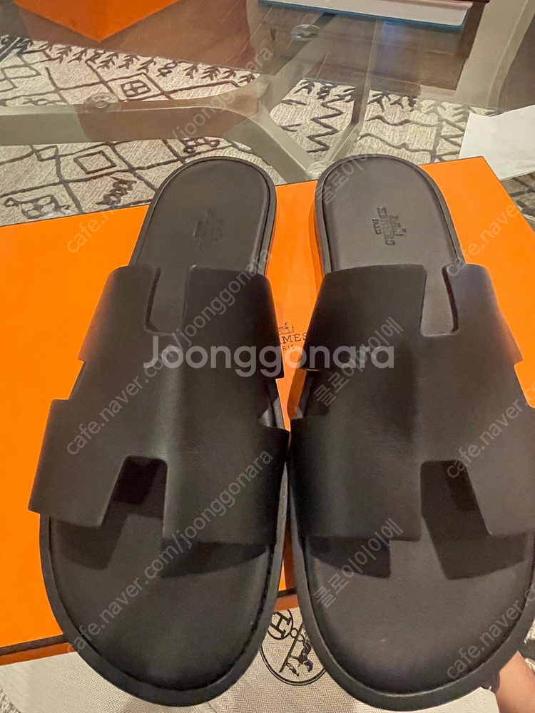 에르메스 이즈미르 블랙, 옐로우 eu42.5 (275)... | 구두/로퍼 | 중고나라