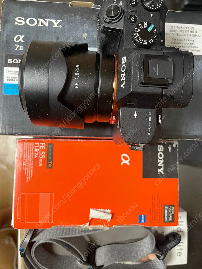 소니 풀프레임 A7M2+자이스 55.8 팝니다! | 미러리스 | 중고나라
