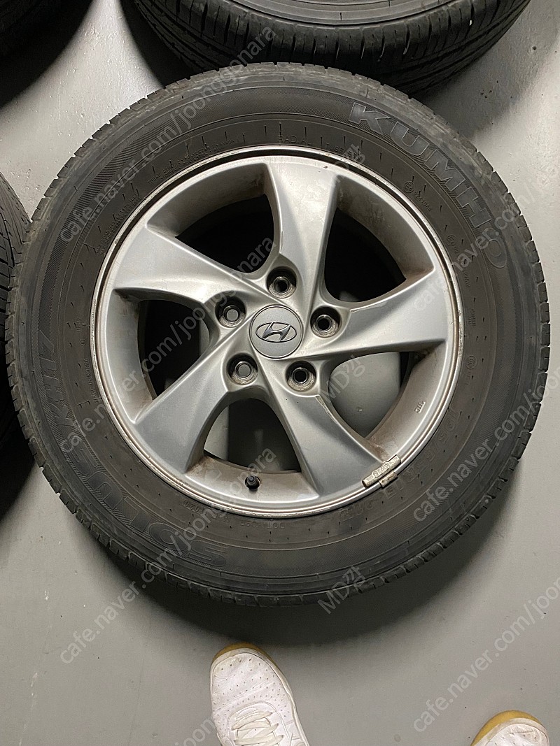 아반떼MD 15인치 휠타이어 | 휠/타이어 | 중고나라