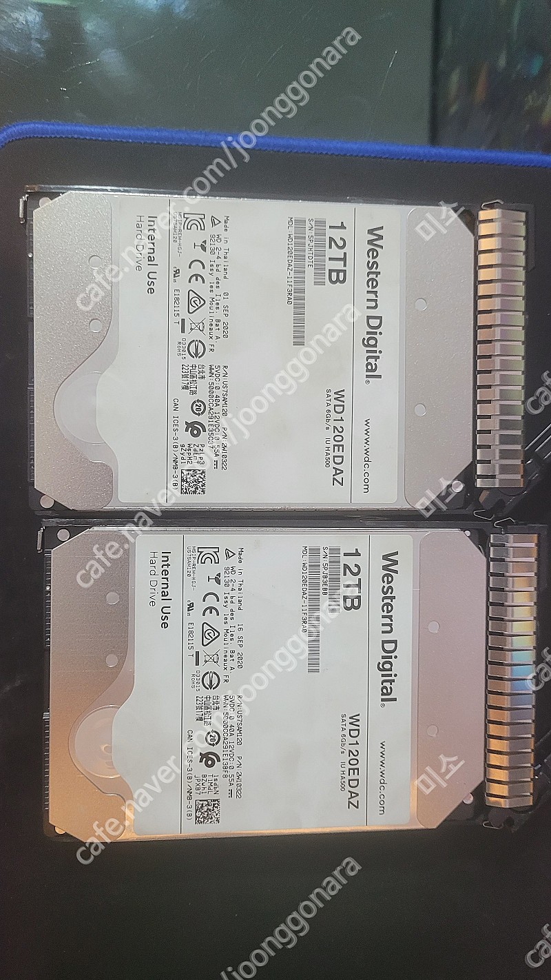 하드디스크 10TB, 12TB, 14TB 판매합니다.(... | HDD/SSD/ODD | 중고나라