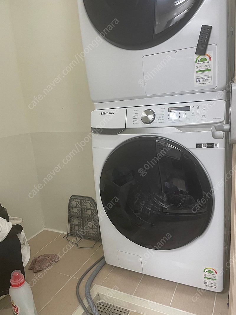 삼성 세탁기 19kg + 건조기 17kg (6개월사용) | 세탁기/건조기 | 중고나라