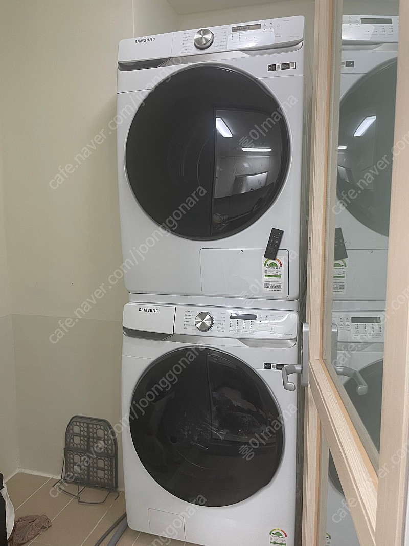삼성 세탁기 19kg + 건조기 17kg (6개월사용) | 세탁기/건조기 | 중고나라