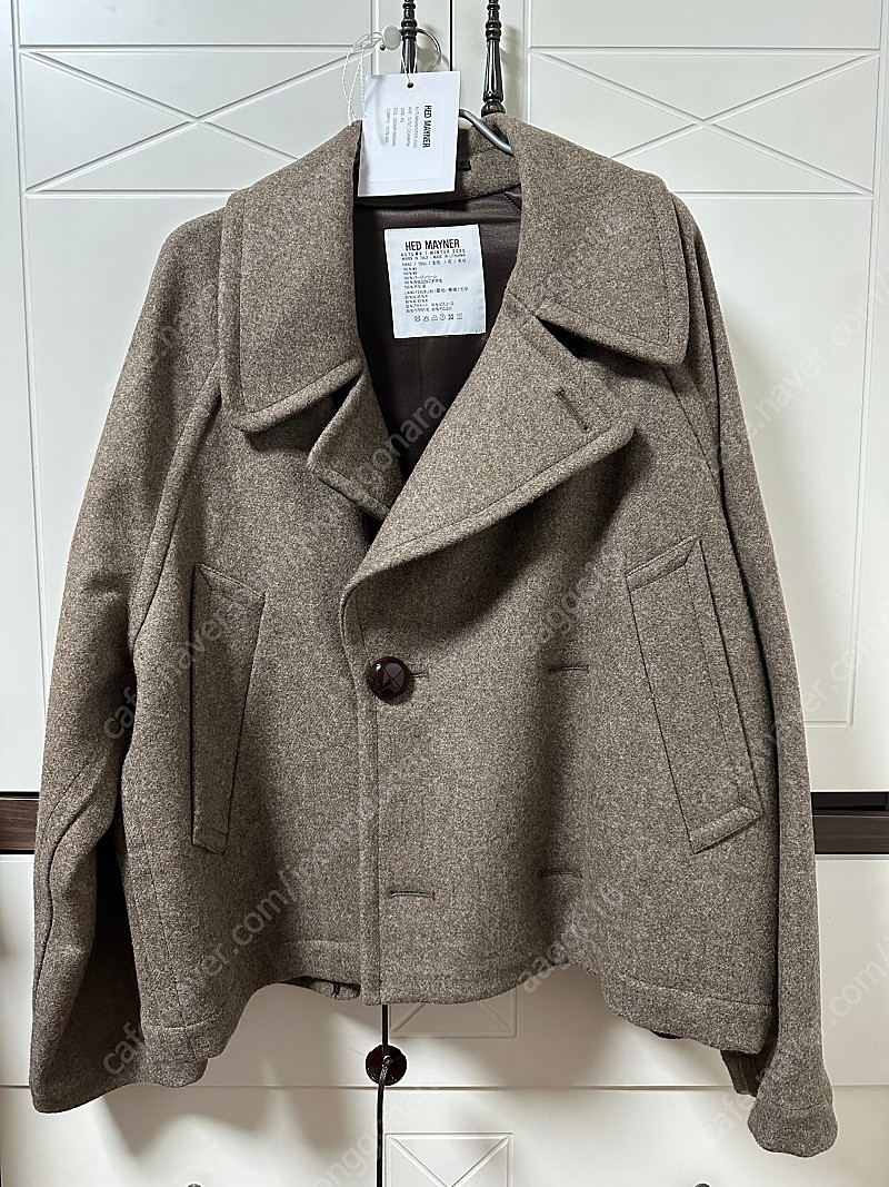 [XS] 헤드메이너 20FW 피코트 시더브라운 | 기타 수입명품 | 중고나라