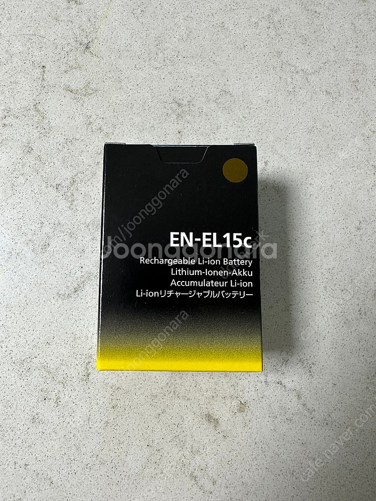 [미개봉] 니콘 정품 배터리 EN-EL15c 판매합니다... | 기타 악세서리 | 중고나라