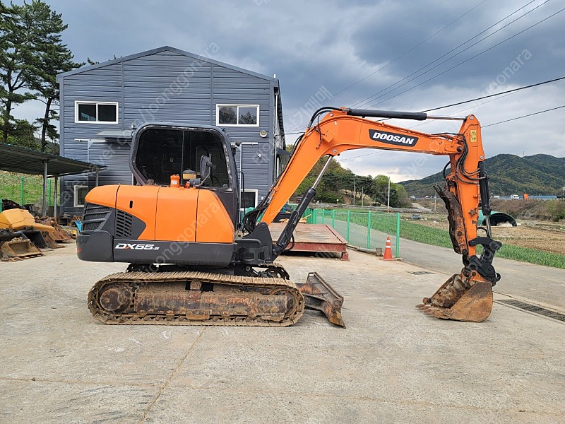중고굴삭기 두산 DX55 집게 2016년식 중고포크레인... | 농기계/농업용공구 | 중고나라