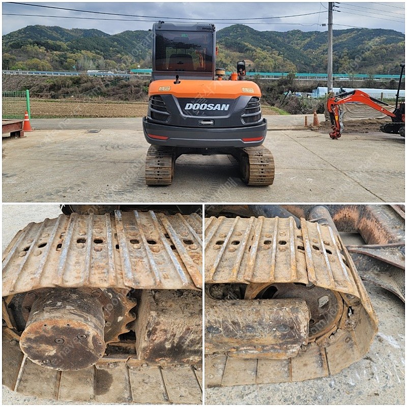 중고굴삭기 두산 DX55 집게 2016년식 중고포크레인... | 농기계/농업용공구 | 중고나라