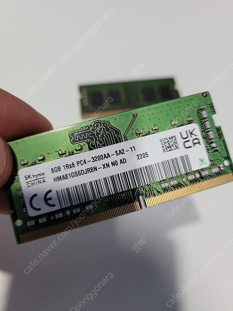 노트북 Ddr4 8g 램 1개 판매합니다 Sk하이닉스 키보드마우스스피커 중고나라 