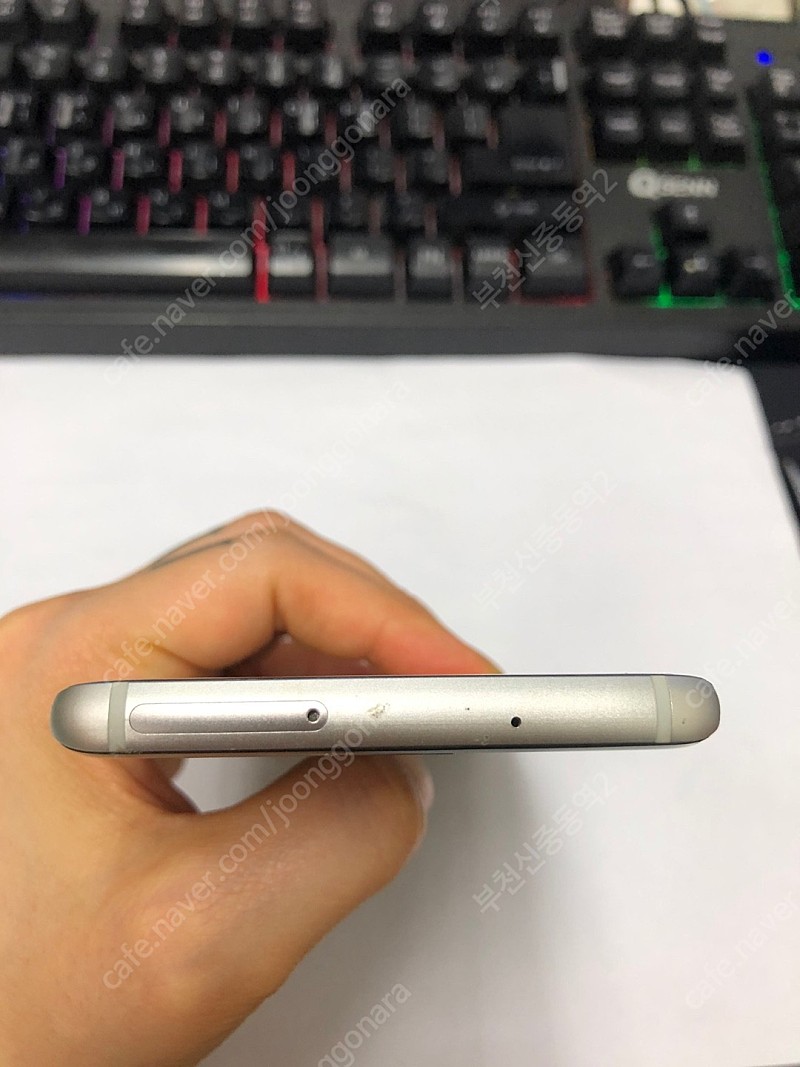 175001 SK 갤럭시S7엣지 실버 32GB 무잔상 ... | 삼성 | 중고나라