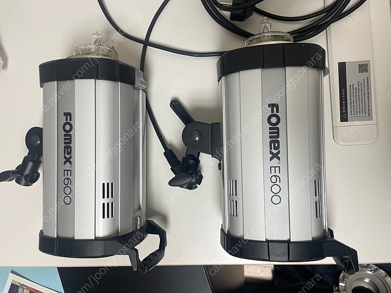 포멕스 E600 2세트 + 이동형 스크린 (스피드랙 선... | 삼각대/조명/플래시 | 중고나라