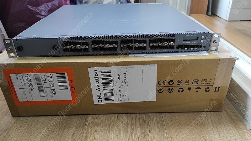 주니퍼 Juniper EX4300-32F L3스위치 판... | 산업자재 | 중고나라