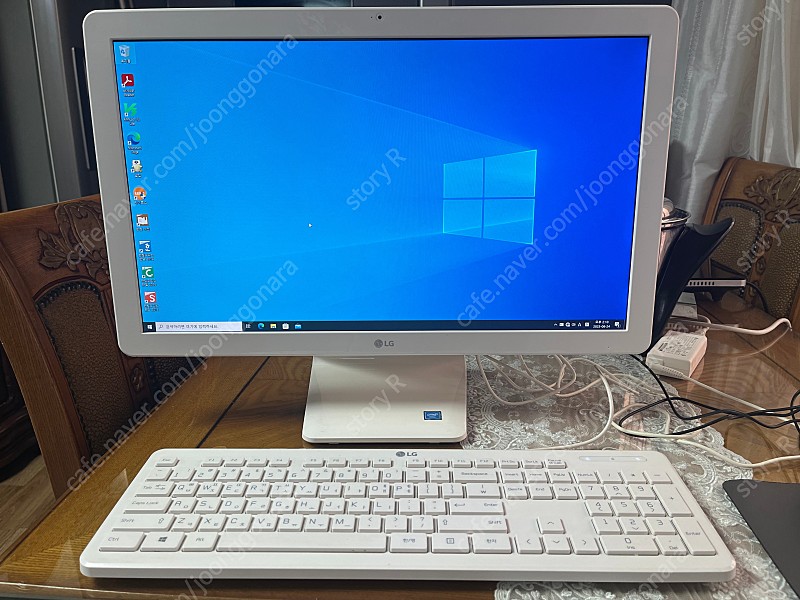 Lg 일체형 PC 퍼스널 컴퓨터 lg22v24 | 데스크탑/본체 | 중고나라