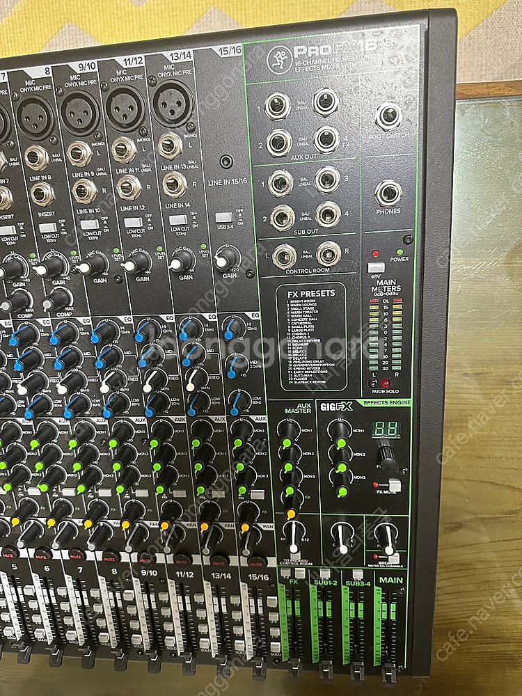 맥키 프로 FX16 V3 최신모델 믹서기 (개봉만함) | 이어폰/헤드폰 | 중고나라