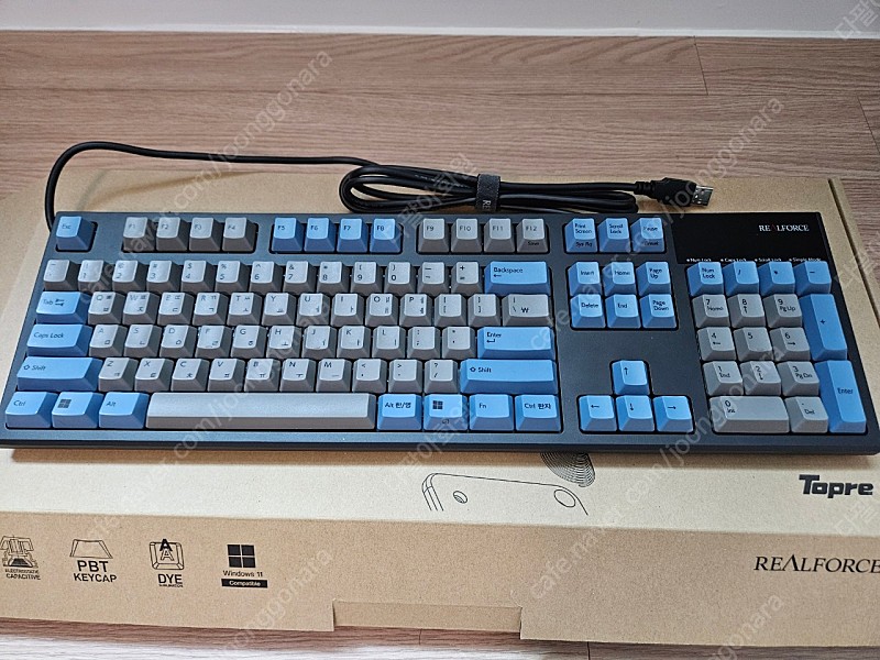 리얼포스 r3s 정발 유선모델 토프레 45g 풀박 | CPU/메인보드 | 중고나라