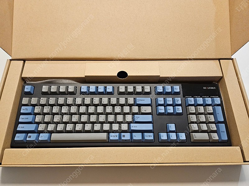 리얼포스 r3s 정발 유선모델 토프레 45g 풀박 | CPU/메인보드 | 중고나라