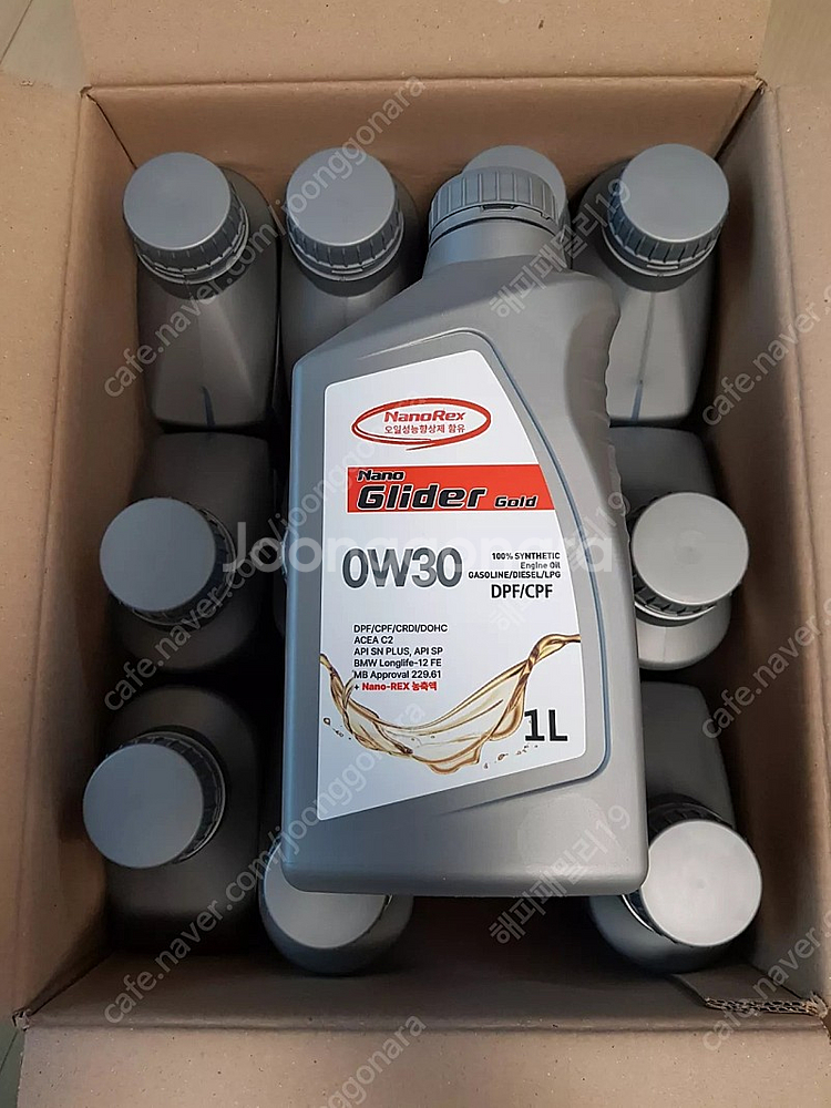 나노렉스 나노 글라이더 골드 5w30 0w30 엔진오일... | 기타 부품/용품 | 중고나라