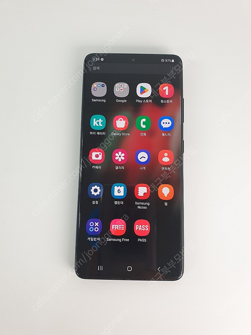 판매 대구북부통신 S21울트라 256기가 블랙 AAA급... | 삼성 | 중고나라