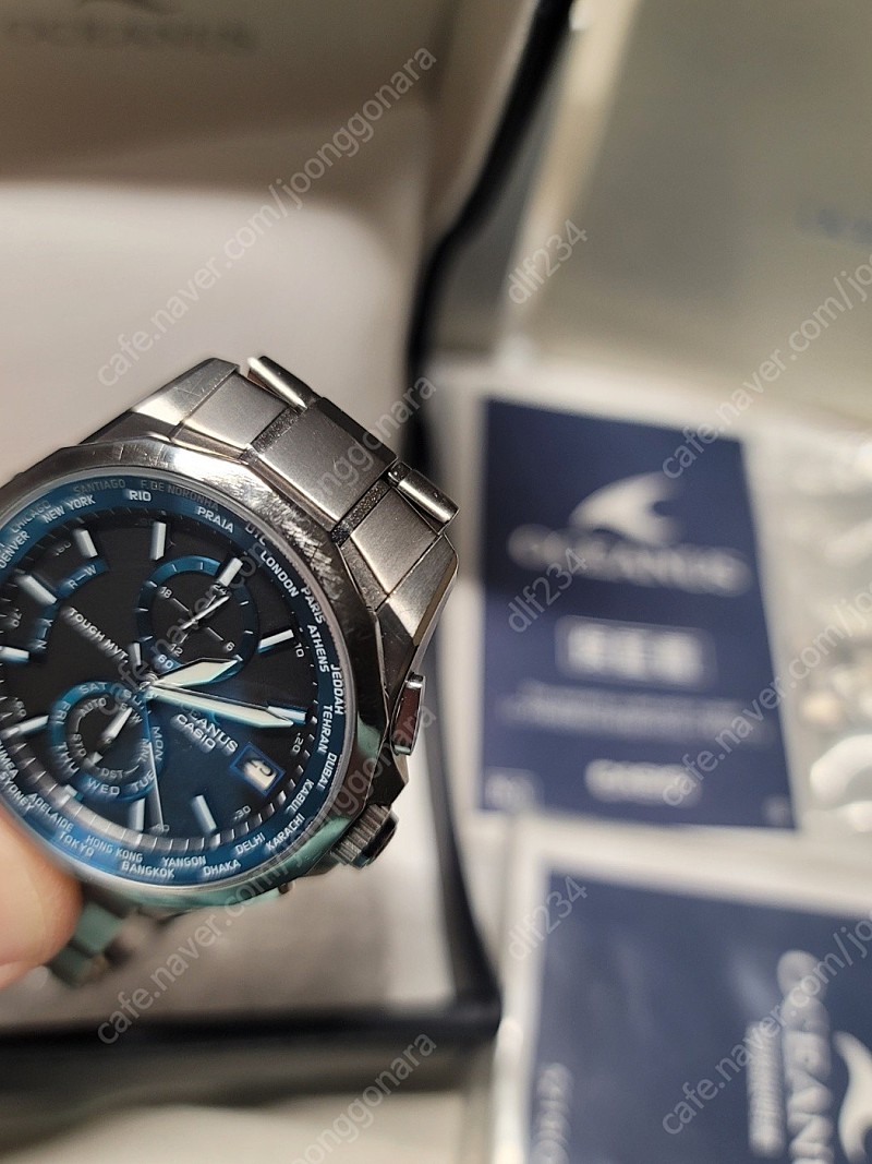 카시오 오셔너스 OCW -S2000 판매합니다 | 여성용시계 | 중고나라