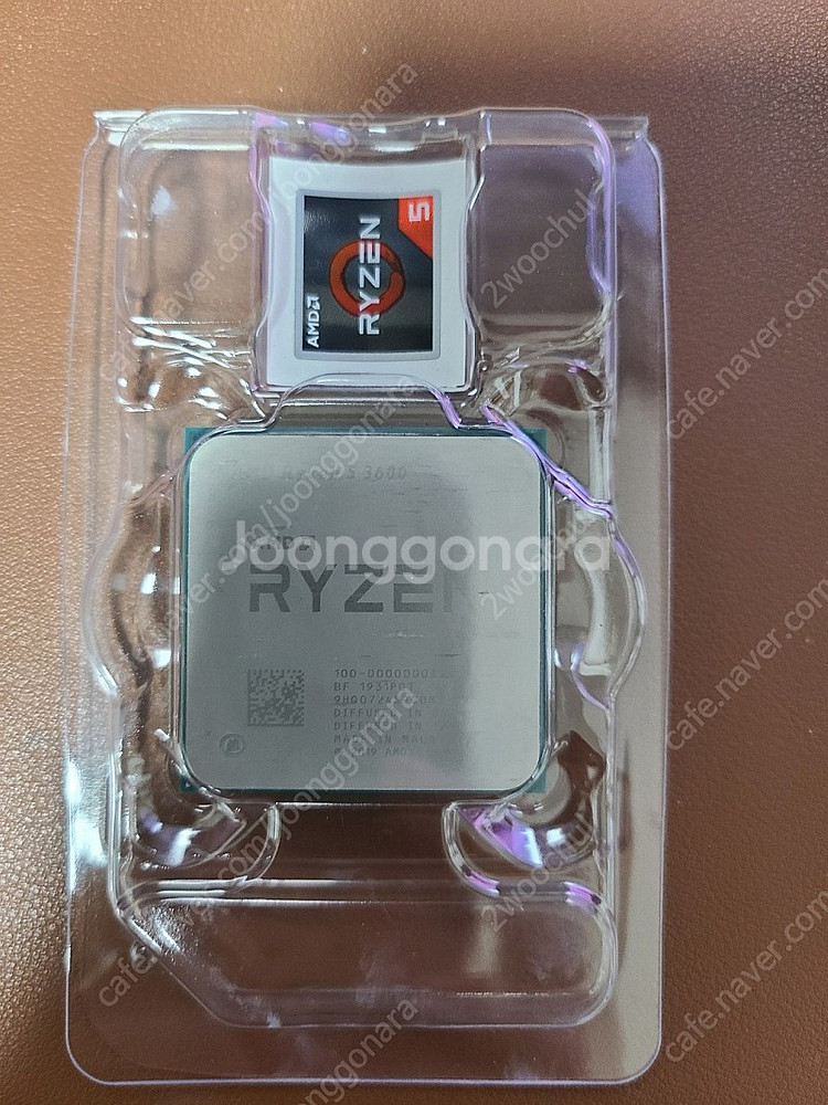 AMD 라이젠 R5 3600 팝니다 | CPU/메인보드 | 중고나라