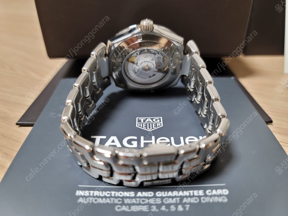 태그호이어 New Link 41mm 청판 오토 풀셋 시... | 여성용시계 | 중고나라