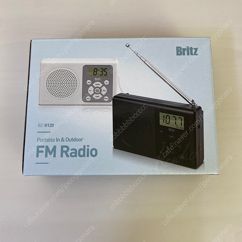 [미개봉 새제품] 브리츠 휴대용 라디오 BZ-R120 ... | 이어폰/헤드폰 | 중고나라