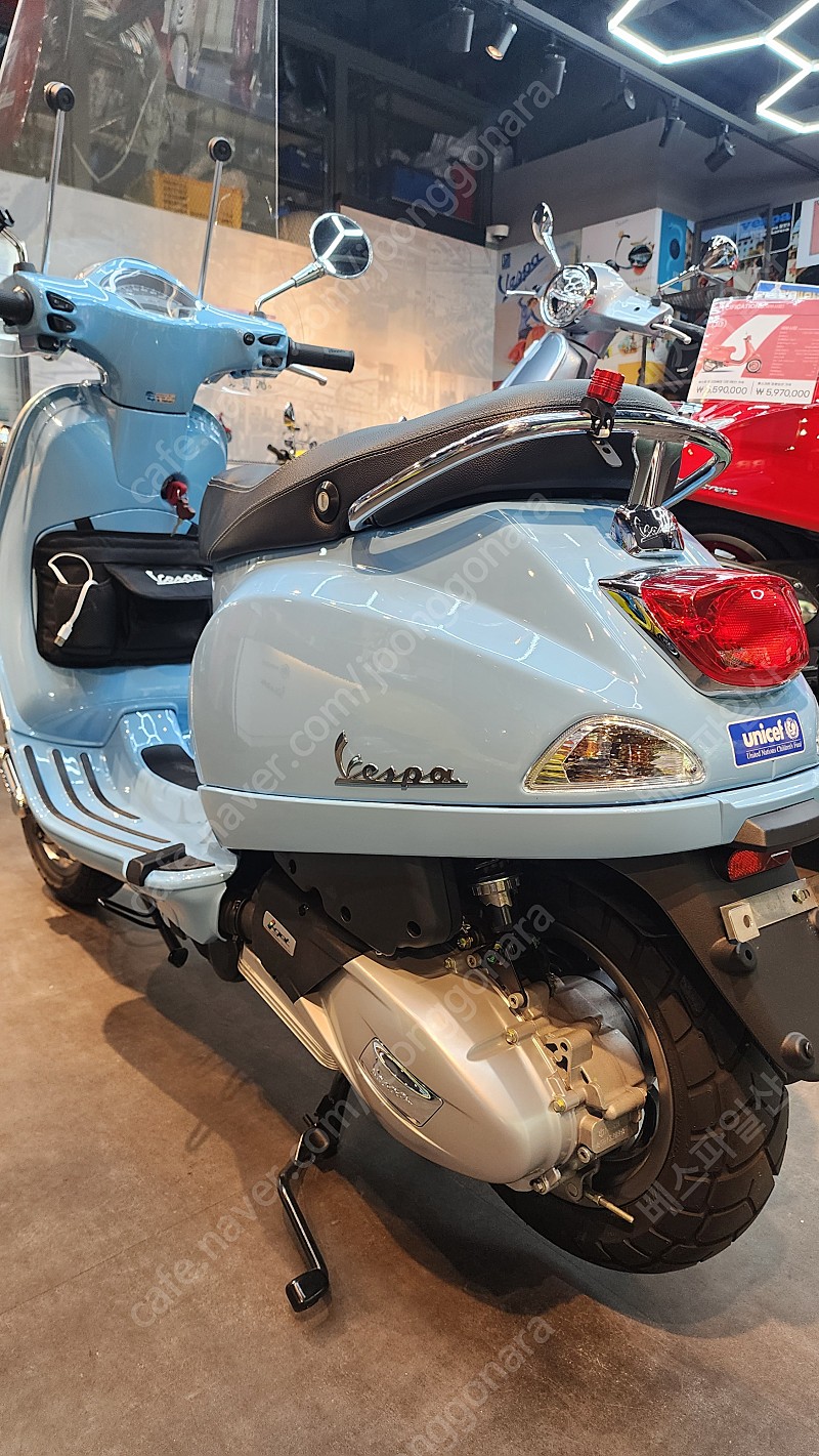 [베스파 일산점 중고차량]22년식 LX125 카프리블루... | 125cc 이하 | 중고나라