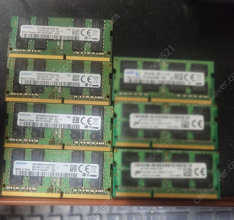 [서울]삼성 노트북램 DDR4-2400T16G.DDR4... | CPU/메인보드 | 중고나라