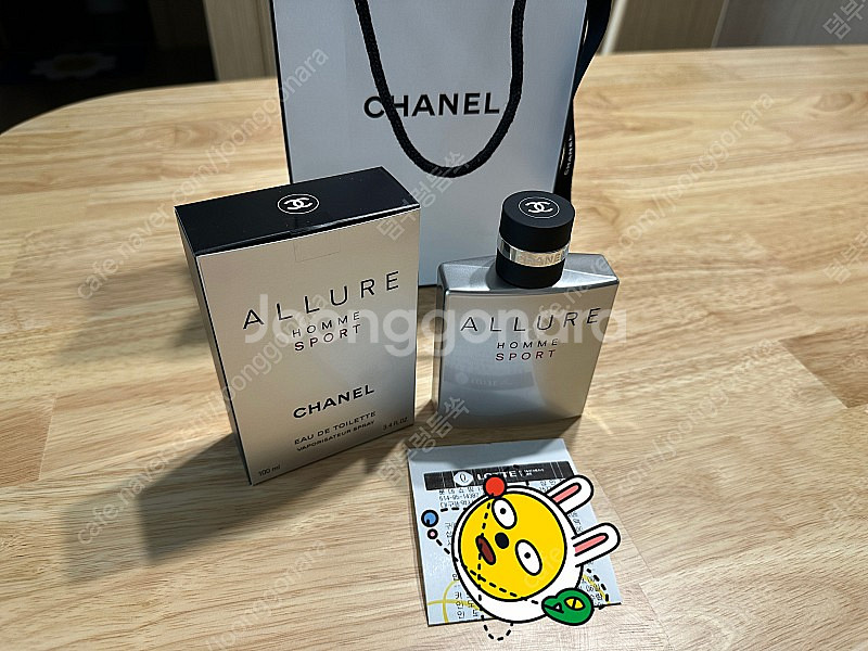 샤넬 알뤼르 옴므 스포츠 Edt 100ml 판매합니다 향수 중고나라