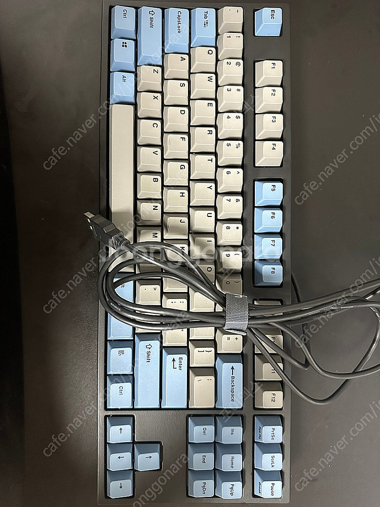 레오폴드 Fc750r Pd 그레이 블루 적축 키보드 판 키보드마우스스피커 중고나라