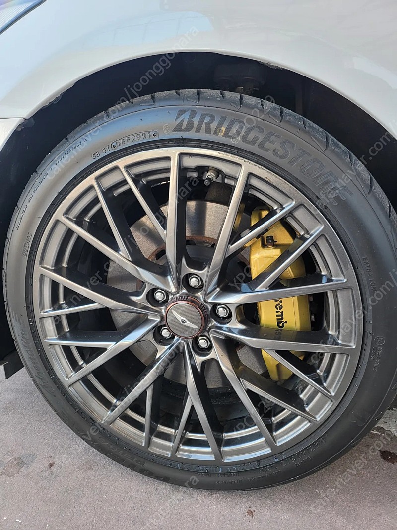 제네시스 G80 3.3T 스포츠 순정 4P브레이크셋팝니... | 기타 부품/용품 | 중고나라