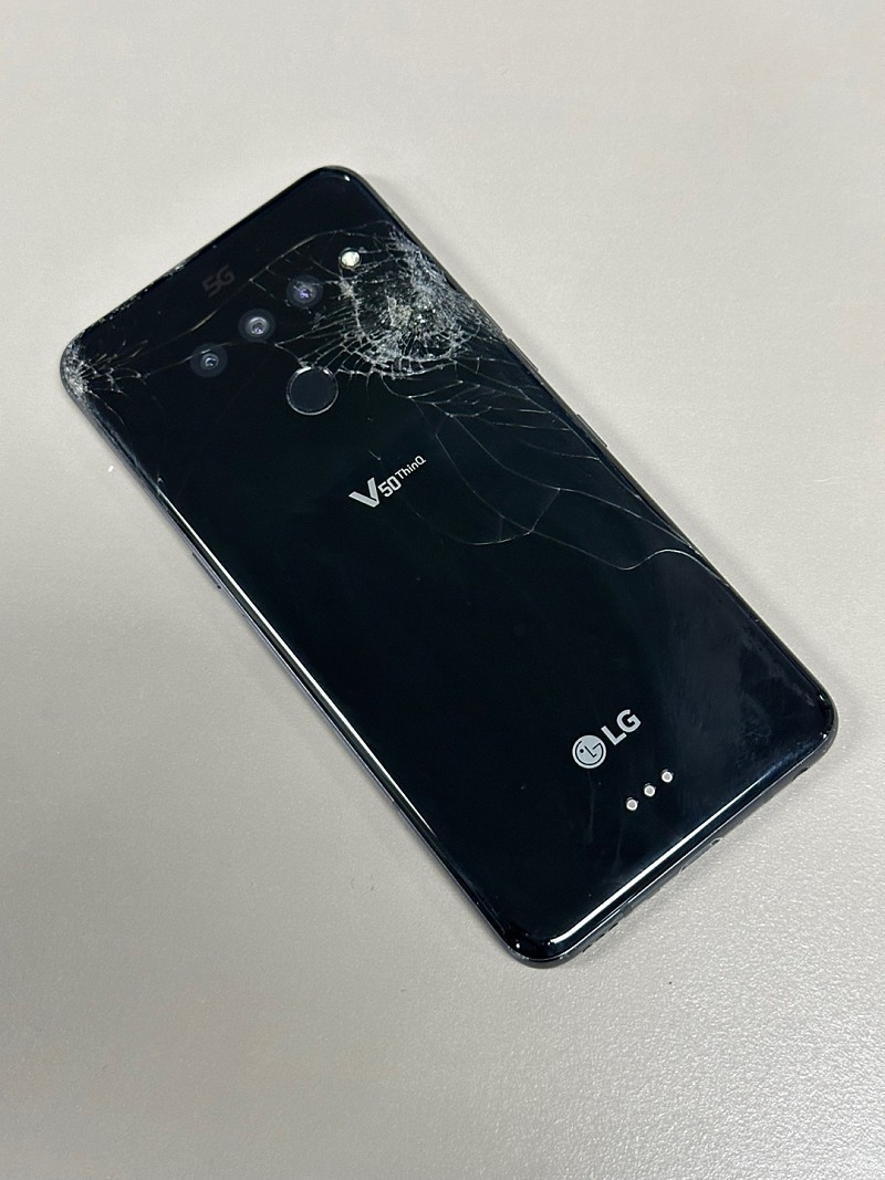LG V50 블랙 128기가 기능정상 게임용 파손폰 9... | 스마트폰 | 중고나라