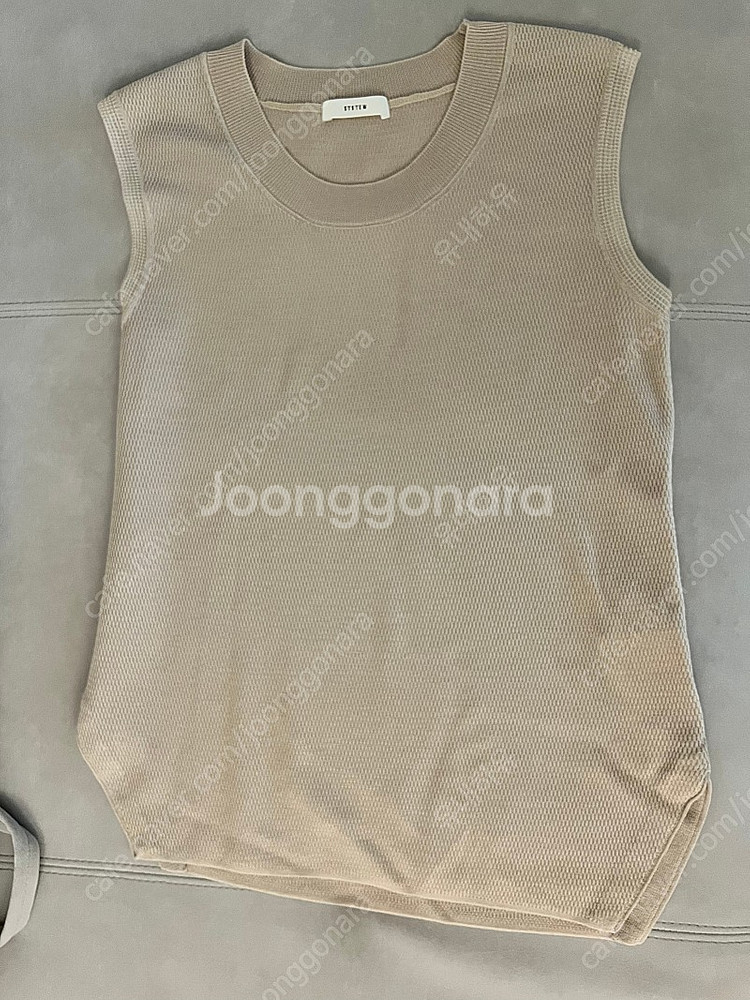 한섬 시스템 슬리브리스 타임 마인 랑방 더캐시미어 여성의류 중고나라