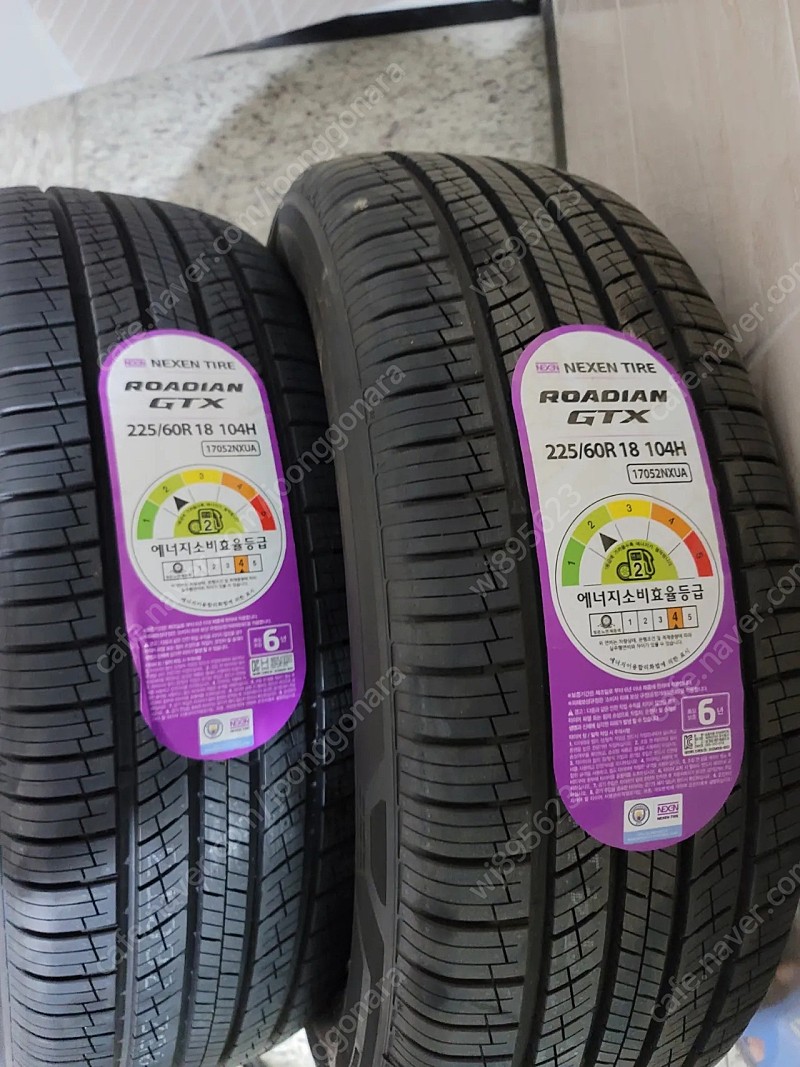 새상품 넥센타이어 로디안 gtx 225 60R 18인치... | 휠/타이어 | 중고나라